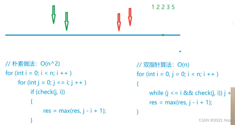 C 算法基础课 03 —— 基础算法双指针位运算离散化区间合并c算法离散化区间合并 Csdn博客