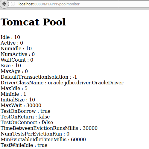 如何通过 Servlet 示例监控 Tomcat JDBC 连接池_tomcat 数据库连接池情况查询-CSDN博客