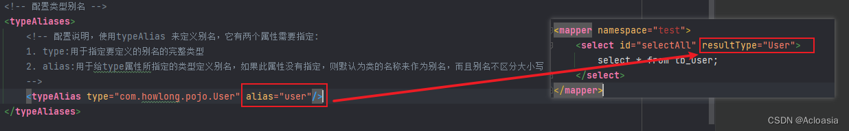 Mybatis 53 核心配置文件 Typealiasesmybatis的启动配置文件中的标签typealiases具有的功能 Csdn博客