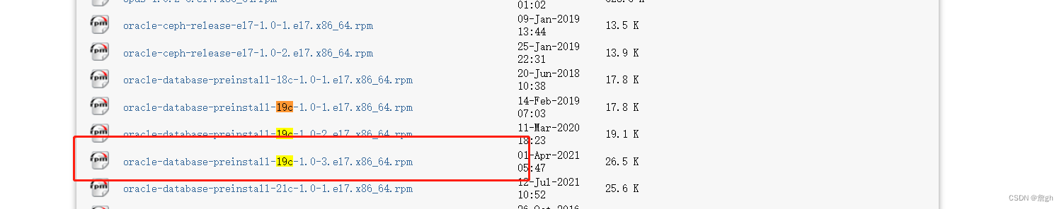 linux系统oracle 19c 安装，rpm方式亲测非常方便。_oracle 19c安装包-CSDN博客