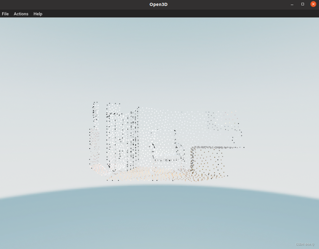 open3d 采样办法汇总_open3d 下采样-CSDN博客
