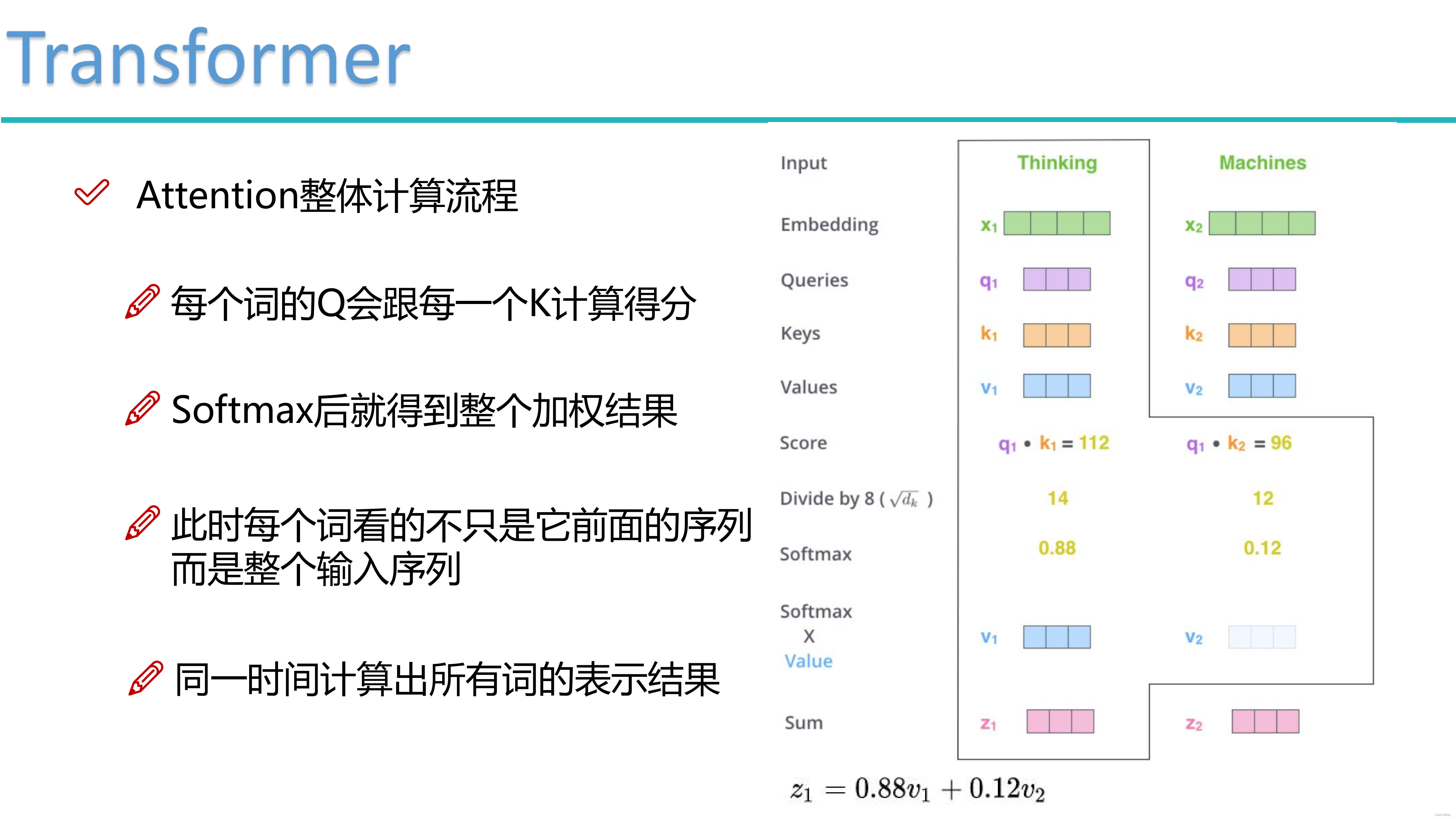 Transformer理论知识讲解_softmax transformation-CSDN博客
