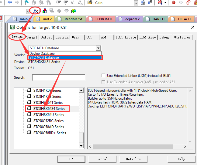 KEIL5添加STC芯片库_keil stc库-CSDN博客
