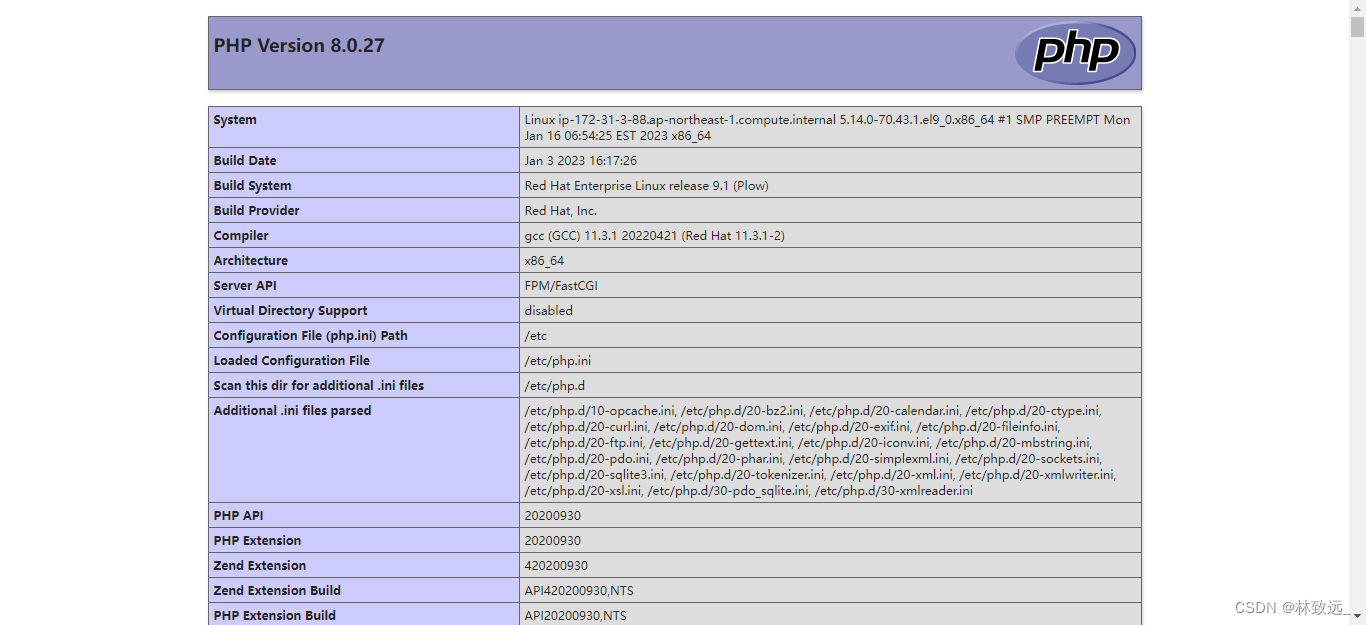 利用Red Hat 搭建Lamp 环境教程-CSDN博客