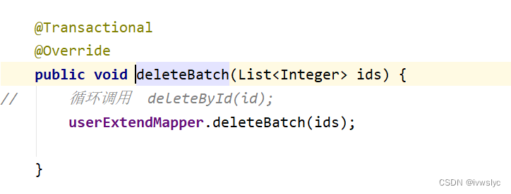 Springboot中批量删除springboot 批量删除一般是循环删除还是直接一批删除 Csdn博客 0983