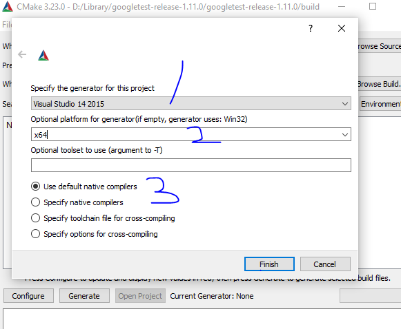 Windows编译Google Test并简单使用_windows googletest 编译-CSDN博客