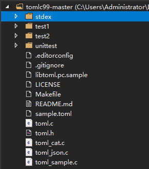 TOML文件解析--C use_toml文件c++-CSDN博客