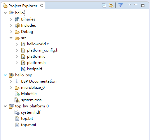 MicroBlaze最小系统+UART/CAN/GPIO（PS端 Hello World）_micro blaze can同学-CSDN博客