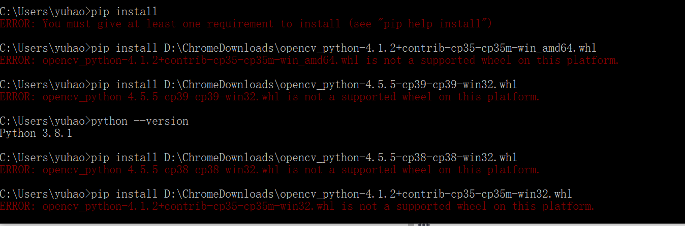 ModuleNotFoundError: No module named ‘cv2‘_modulenotfounderror: no ...