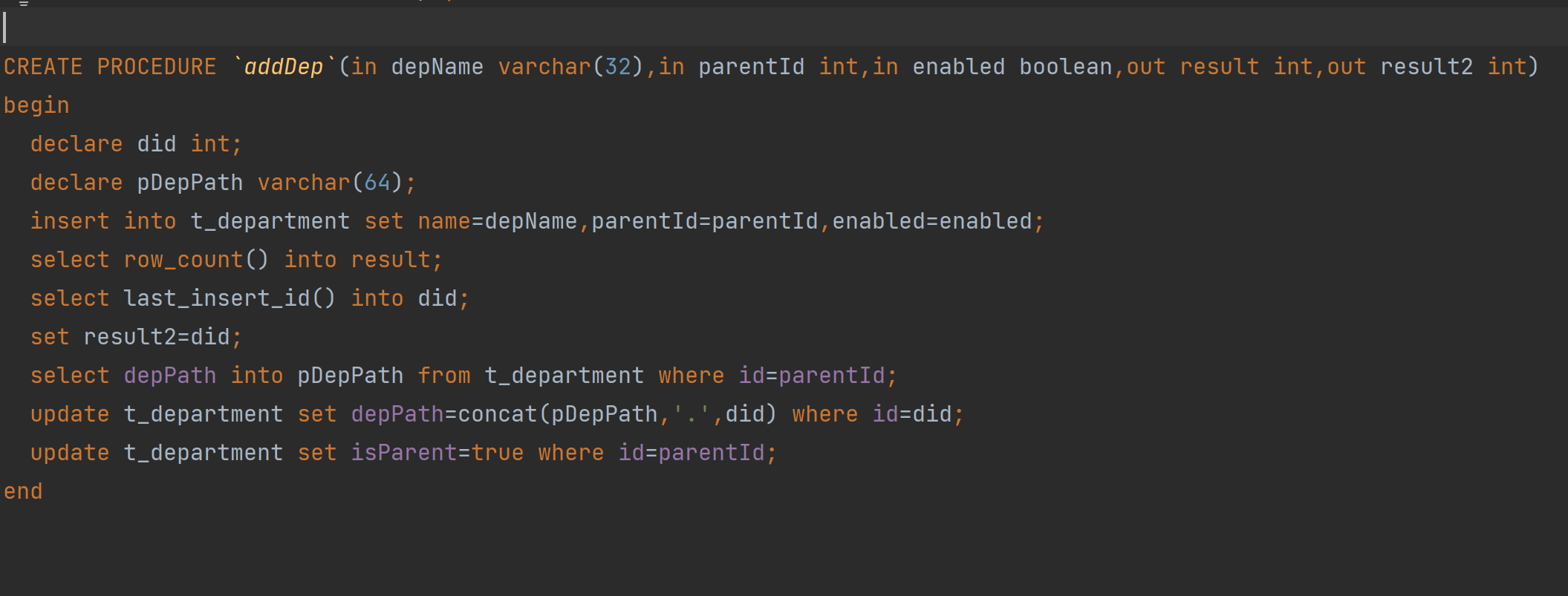 Mysql中 delimiter命令报错或者无法识别问题的一个解决办法_delimiter报错-CSDN博客