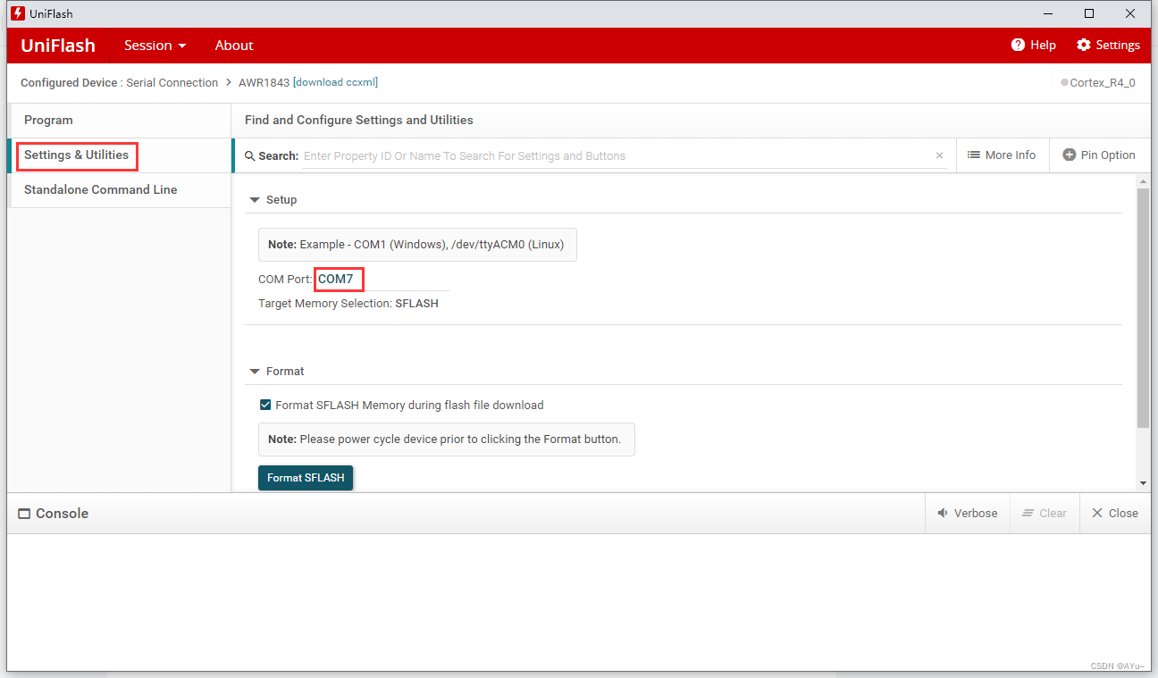 毫米波雷达AWR1843 CCS调试_awr1843boost配套软件-CSDN博客