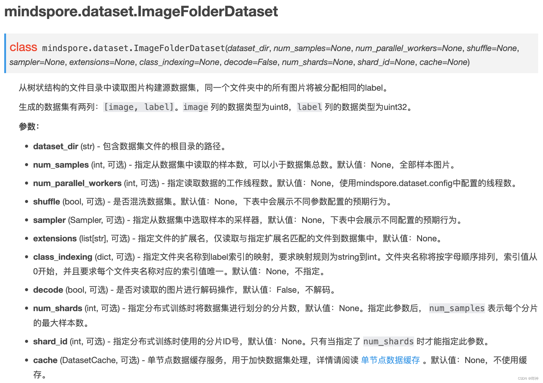MindSpore易点通·精讲系列--数据集加载之ImageFolderDataset_mindspore imagefolderdataset-CSDN博客