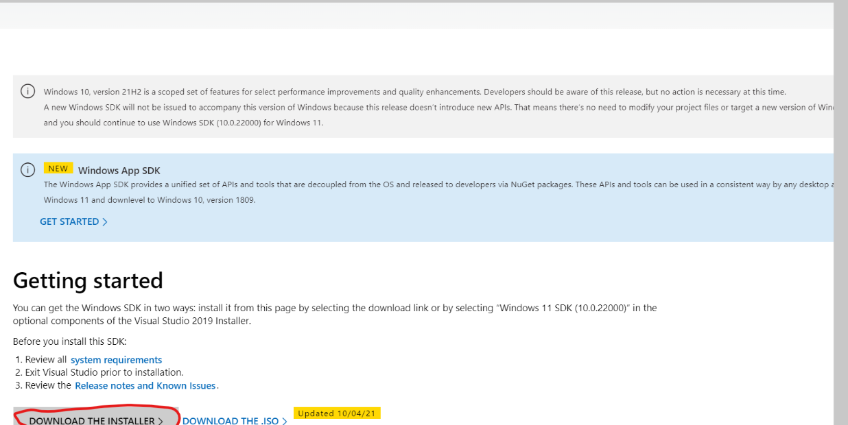 visual studio 2019缺少 SDK（解决系统盘下没有 MicrosoftSDKs 的问题）_microsoft sdks-CSDN博客