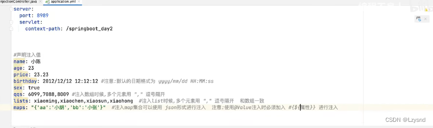 Spring Boot 属性注入 Springboot注入属性 Csdn博客