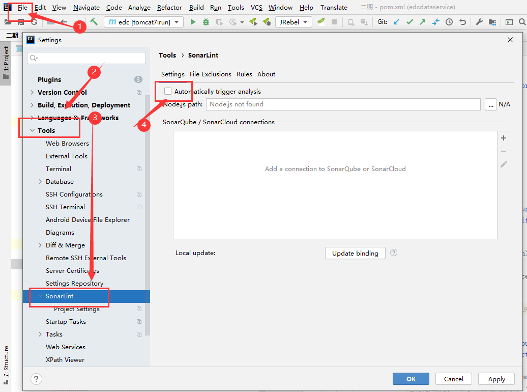 idea中使用SonarLint进行代码规范检测_idea 开启sonarlint 自动检测-CSDN博客
