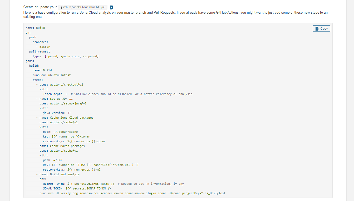 GitHub使用Sonarcloud进行项目分析-CSDN博客