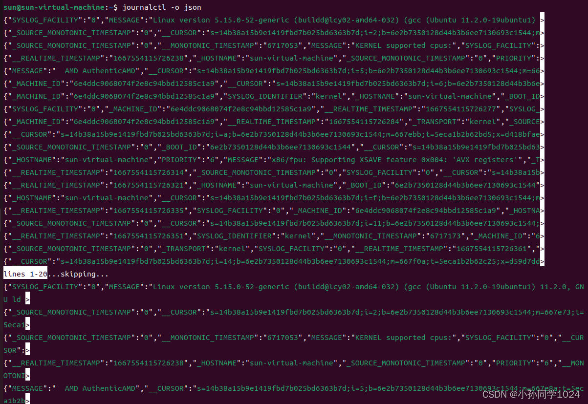 Linux操作系统实验六系统高级管理_journalctl -u sun --since=yesterday --utc-CSDN博客
