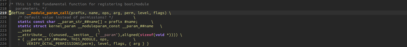 Linux内核module_param的实现原理_module param-CSDN博客