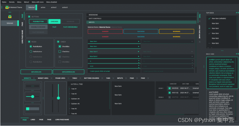 pyqt5 应用的主题样式！_pyqt5主题-CSDN博客