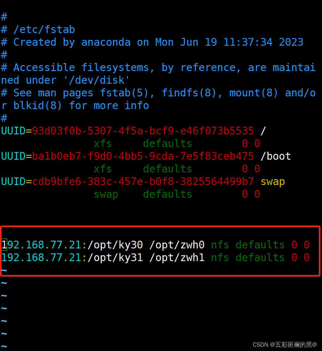第五章 linux 部署YUM仓库及NFS共享服务_nfs共享多个目录-CSDN博客