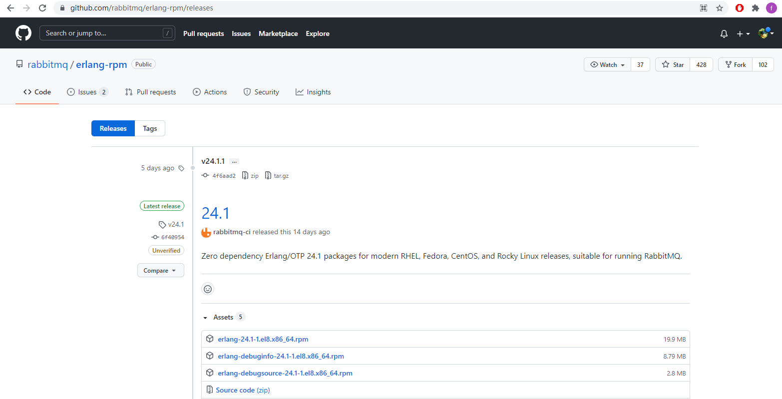 RabbitMQ和Erlang历史版本下载_rabitmq下载旧版本-CSDN博客