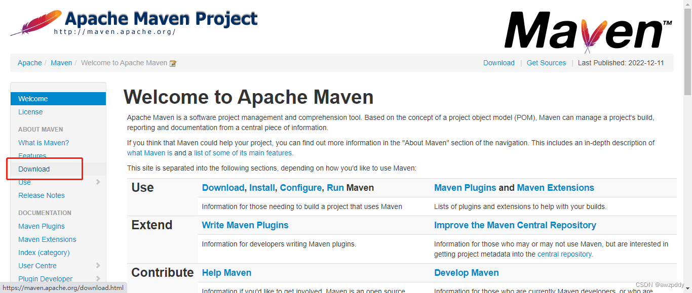 如何从maven官网下载maven版本包_maven历史版本下载-CSDN博客