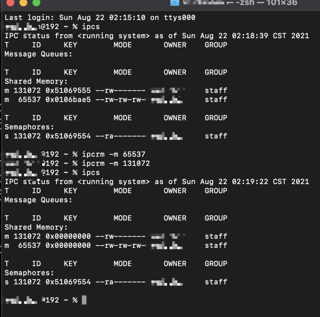 LinuxC: 共享内存 ftok() shmget() shmat() shmdt() shmctl()_linux shmget 可以获取打上了销毁标志的共享内存吗-CSDN博客