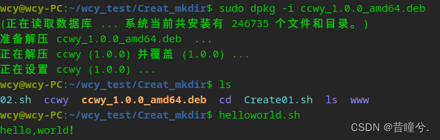 Deb打包流程—新手入门(附自动化打包shell源码) Deb打包教程 Csdn博客