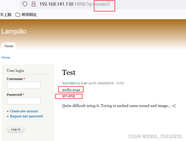 简单靶机 Lampiao 笔记_lampiao靶机-CSDN博客