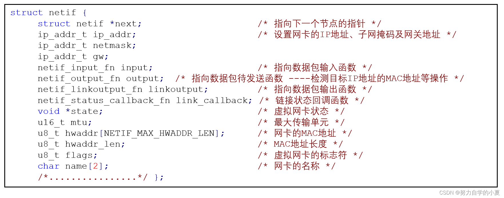 正点原子lwIP学习笔记——lwIP网络接口管理_lwip 用户态-CSDN博客
