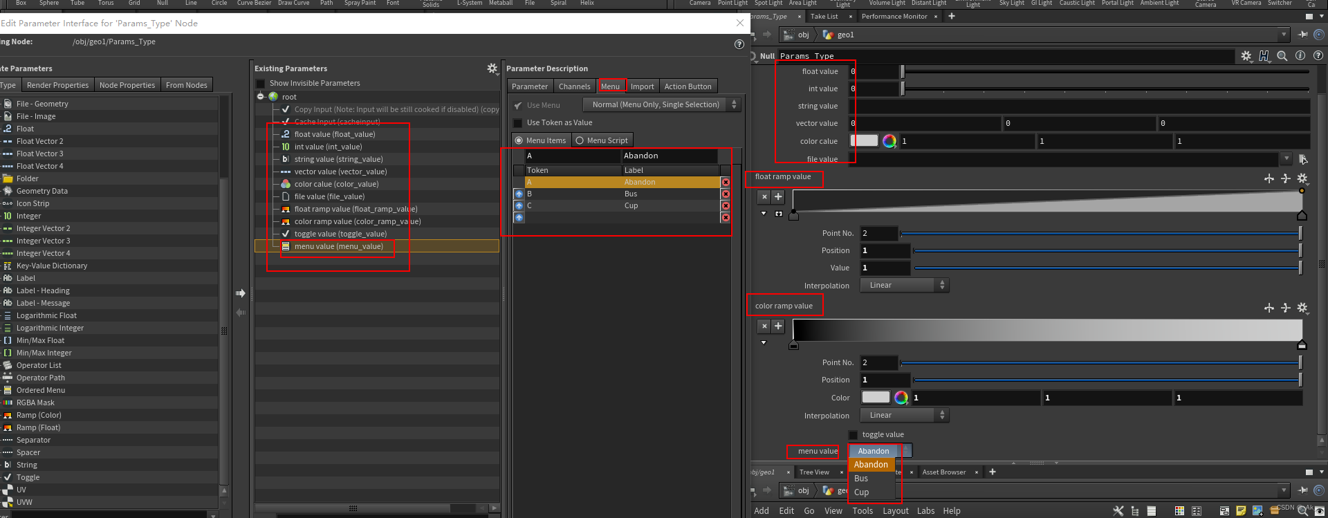 HoudiniVex笔记_P3_ParameterBase参数基础_houdini 全局变量-CSDN博客