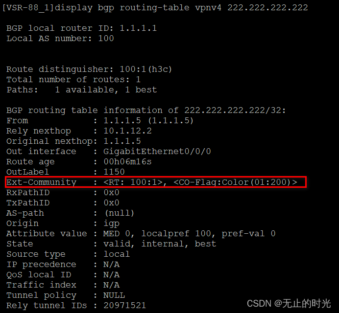 SR-MPLS TE Policy模拟实验（H3C Cloud Lab）_srv4 te policy-CSDN博客