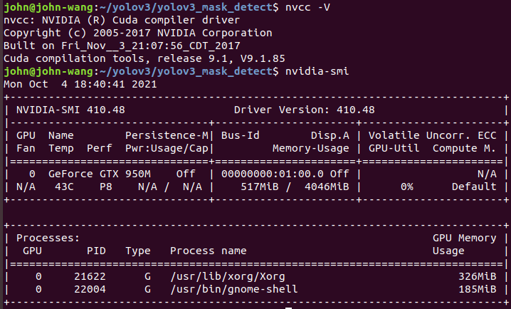 darknet yolov3 GPU设置及问题解决 和 darknet训练中输出参数avg等的含义_yolov3使用gpu训练-CSDN博客