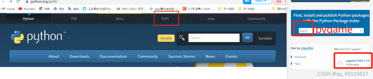 python、pygame库、Pycharm的安装_pygame安装在哪个文件夹_qq_45115617的博客-CSDN博客