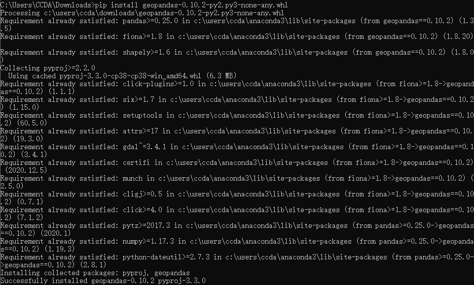 学习GIS/OSM手札之安装OSMnx_pip 23.2.1安装osmnx-CSDN博客