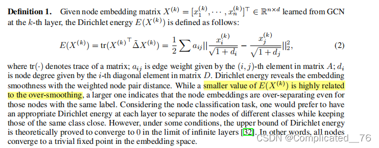 ICLR21： EGNN Dirichlet Energy Constrained Learning for Deep Graph Neural Networks-CSDN博客