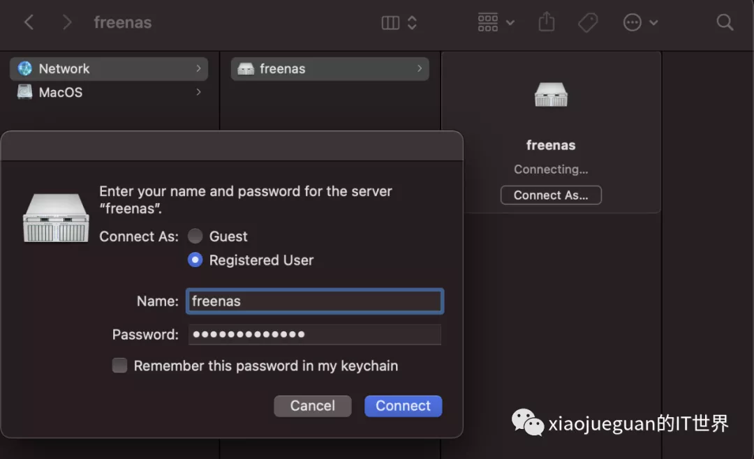 解决freeNas afp服务mac无法连接的问题_连接afp失败-CSDN博客