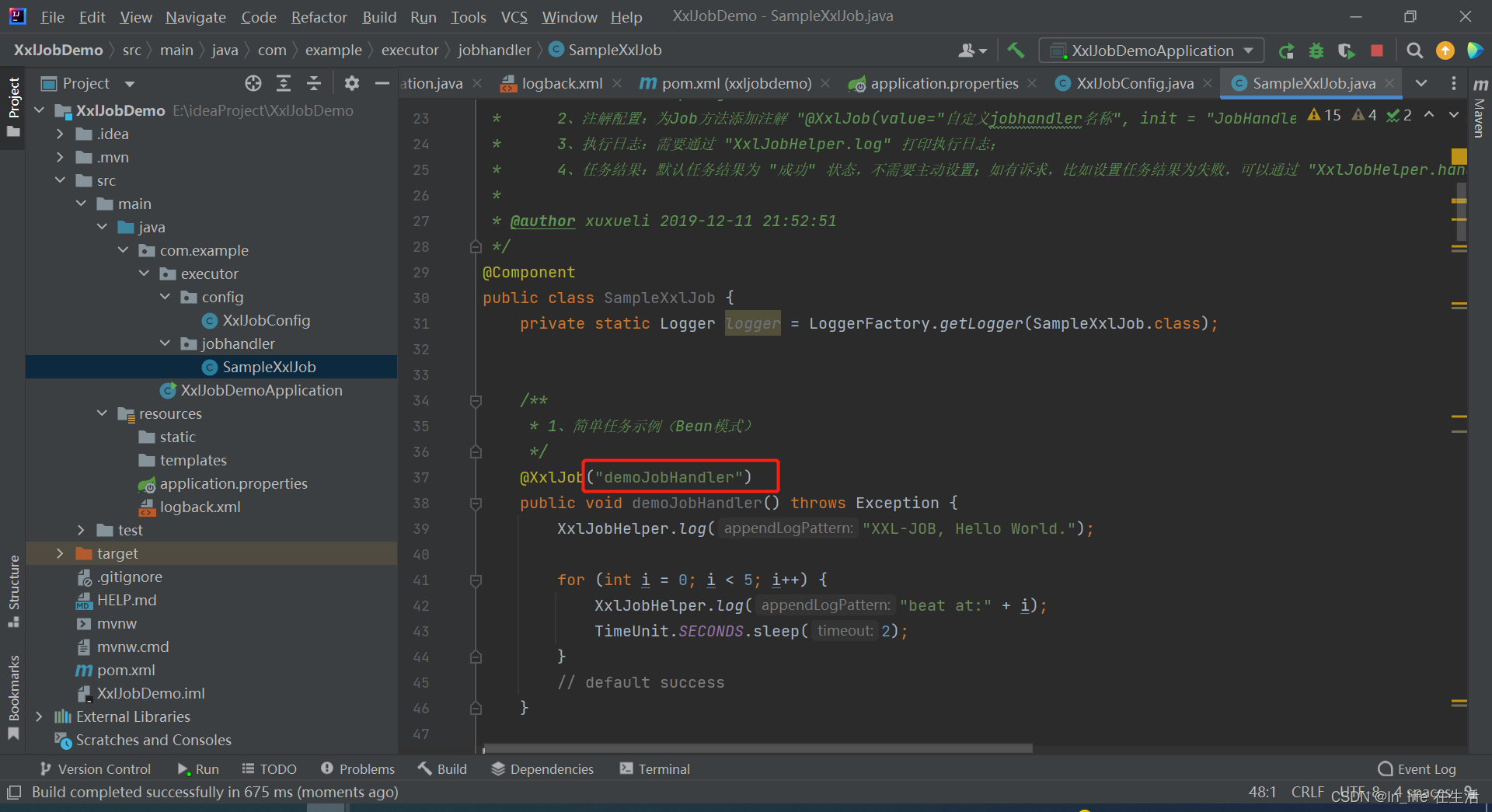 Xxljob整合springboot Registryresult Returnt [code 500 Msg Xxl Job Remo Csdn博客