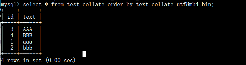 面试官：MySQL中COLLATE是用来做什么的？_mysql collate-CSDN博客