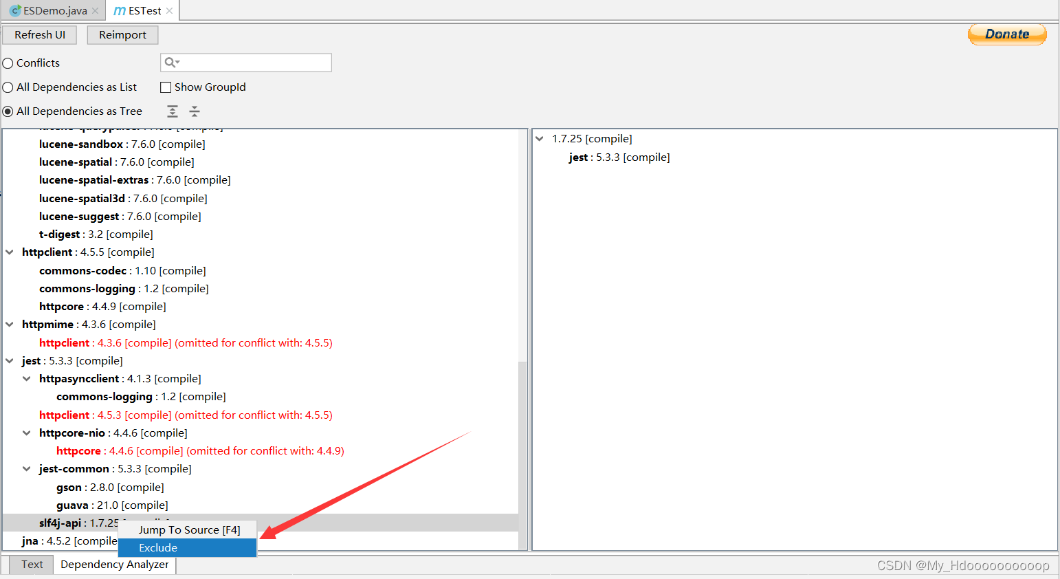 依赖误删除恢复、Maven Helper include排除依赖恢复_不小心卸载了原依赖怎么办-CSDN博客
