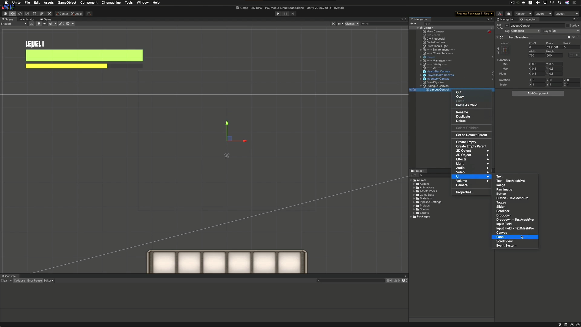 【精选】unity 3D RPG高级教程（十一）_傻Q爱的博客-CSDN博客