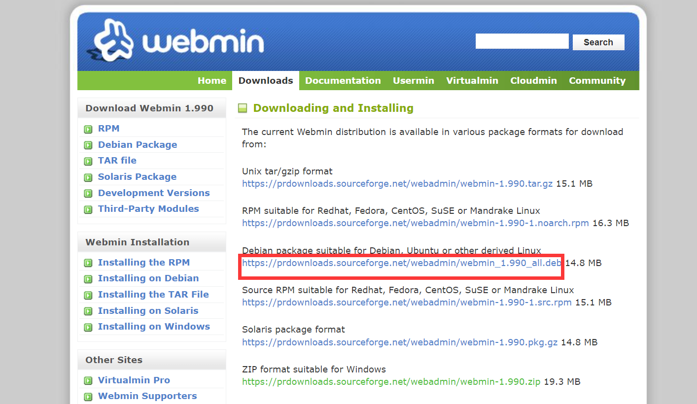 利用Web方式管理ubuntu20-Webmin安装配置_unix操作系统有浏览器吗-CSDN博客