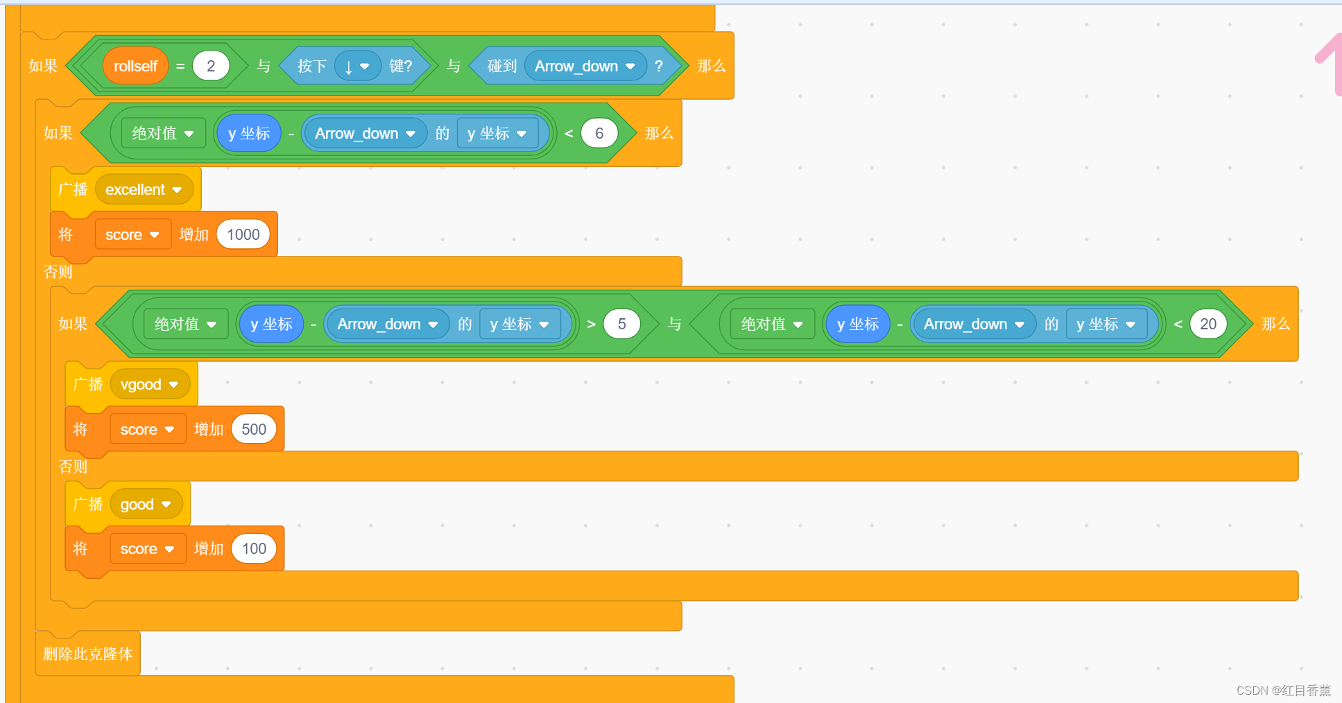 Scratch3.0——助力新进程序员理解程序(难度案例一、节奏大师)_scratch案例游戏-CSDN博客