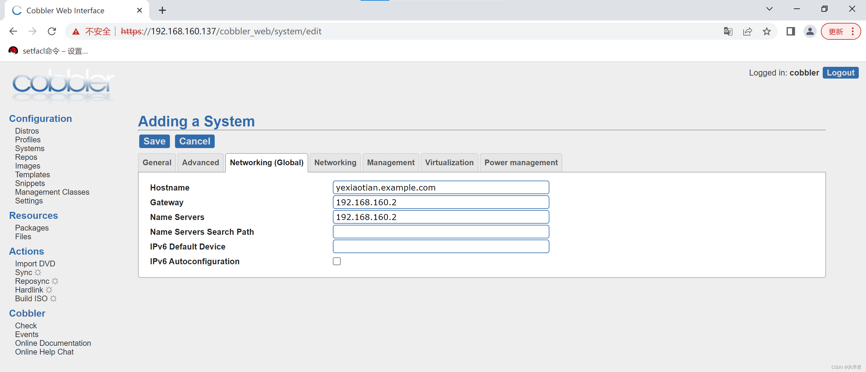 Cobbler_cobbler3 默认窗口-CSDN博客