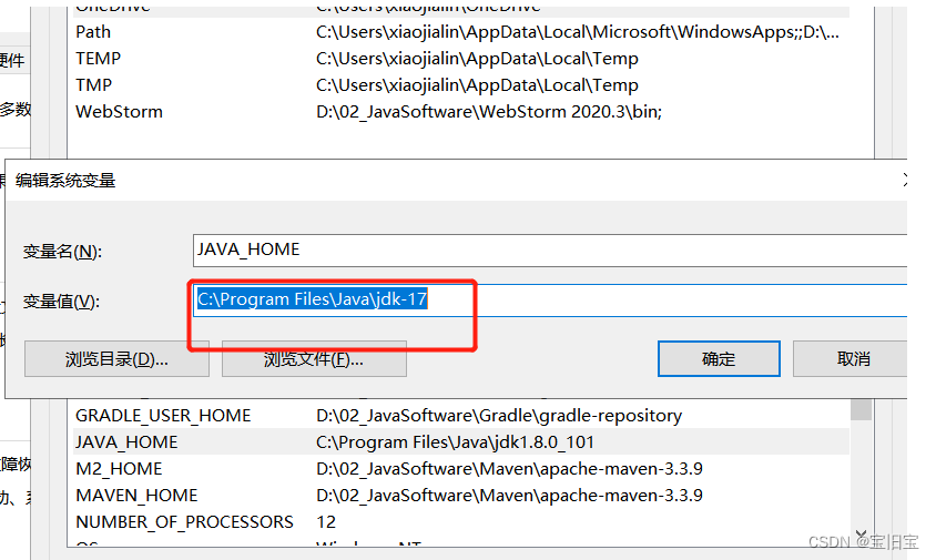 jdk17 的下载与配置环境_java17下载-CSDN博客