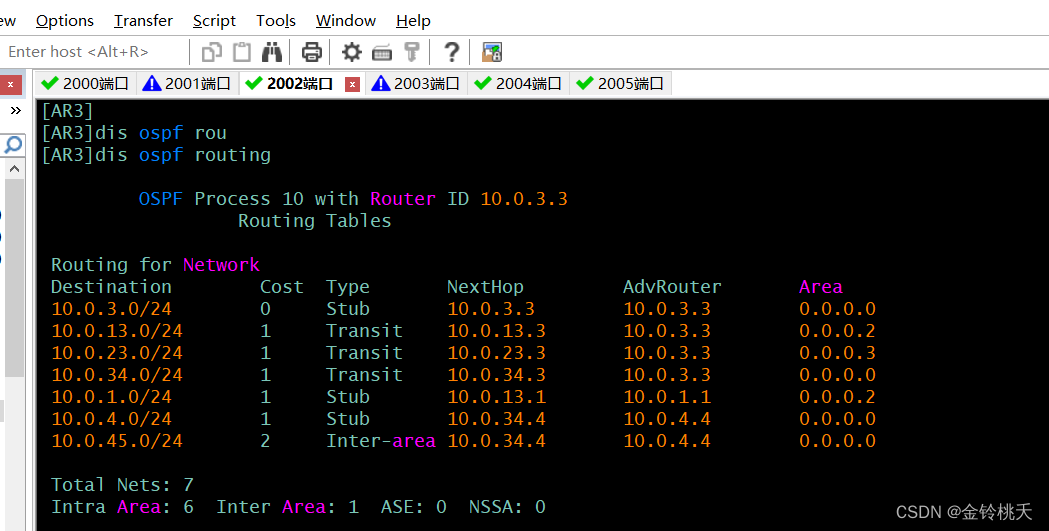 Ospf Stub区域和nssa区域实验配置ospf Stub区域和nssa区域配置 Csdn博客 