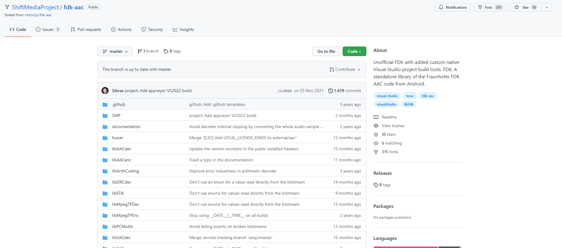 Windows上使用vs编译fdk-aac_windows下编译faac-CSDN博客
