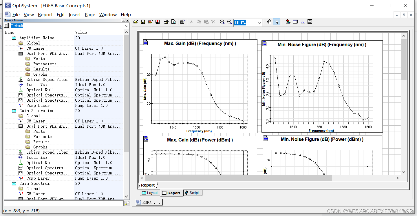 OptiSystem软件的基础操作-CSDN博客