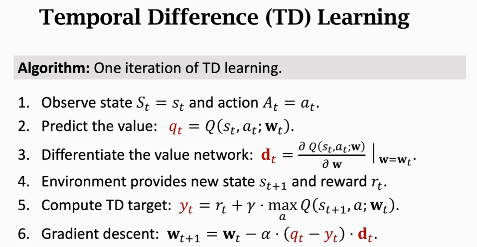 深度强化学习基础：价值学习_深度学习td(a)算法-CSDN博客